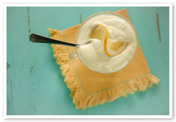 Lemon Yogurt Recipe- Family Size! - Gwen's Nest
