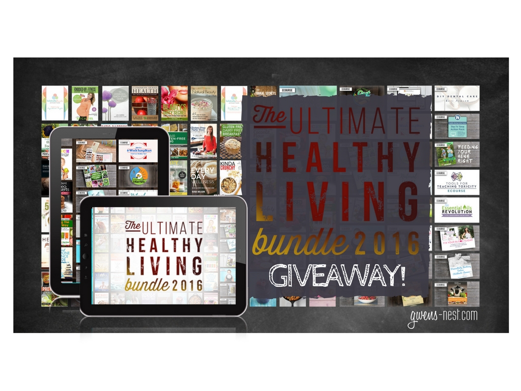 Healthy Living Bundle Giveaway - Gwen's Nest