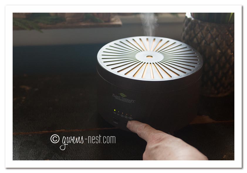 Diffuser Review and Winter Pines Essential Oil Recipe - Gwen's Nest
